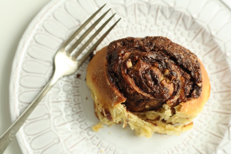 Chocolate Hazelnut Buns – Scaredy-Cat Kitchen